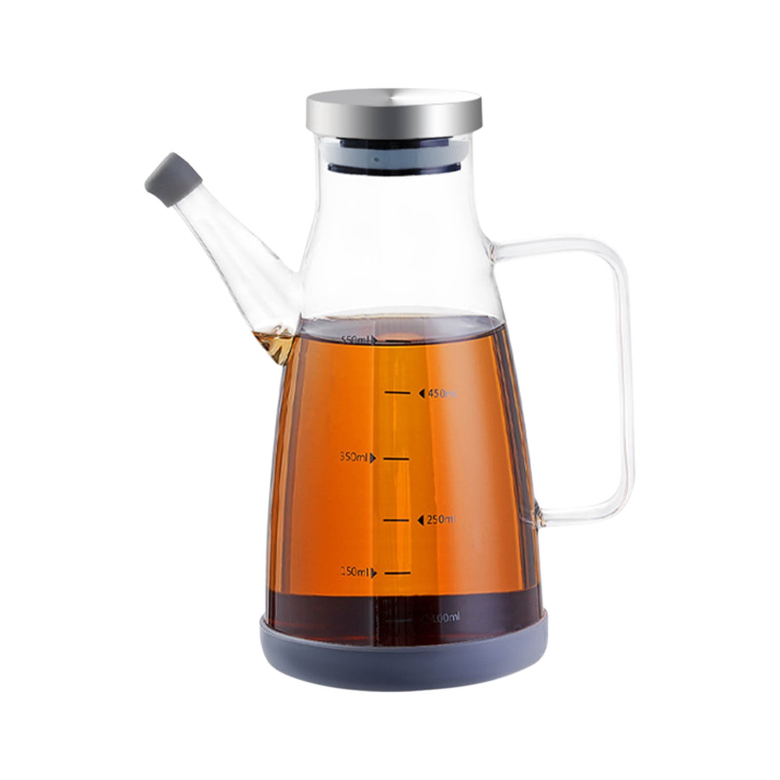 750ml Glass Oil Dispenser Bottle with Drip-Free Spout - Leak-Proof ...