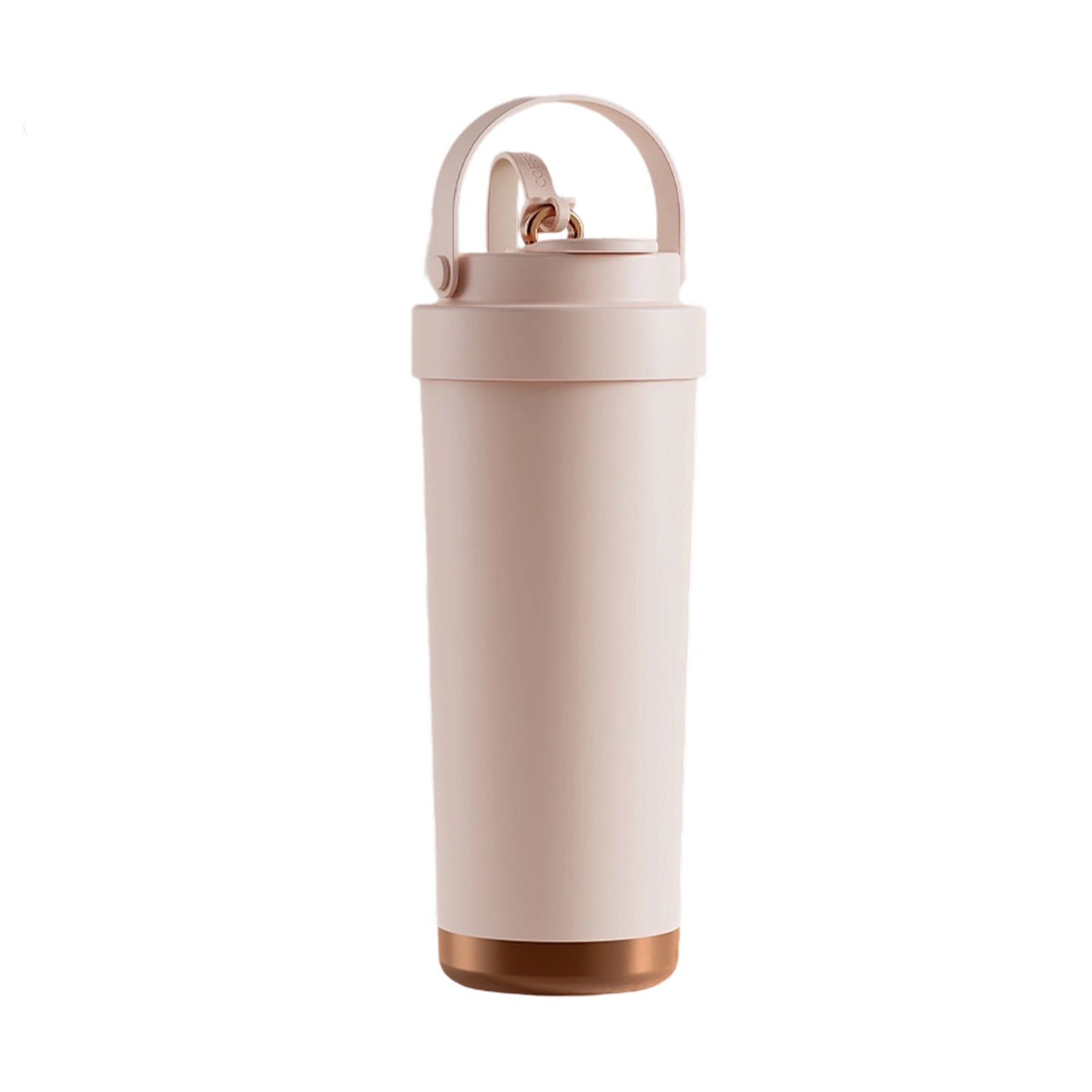 750ml Water Cup with Straw Lid Ceramic Inner Layer Stainless Steel ...