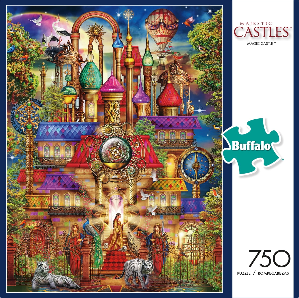 Free Shipping! Buffalo Games 750pc Castles Magic Castle Jigsaw Puzzle ...