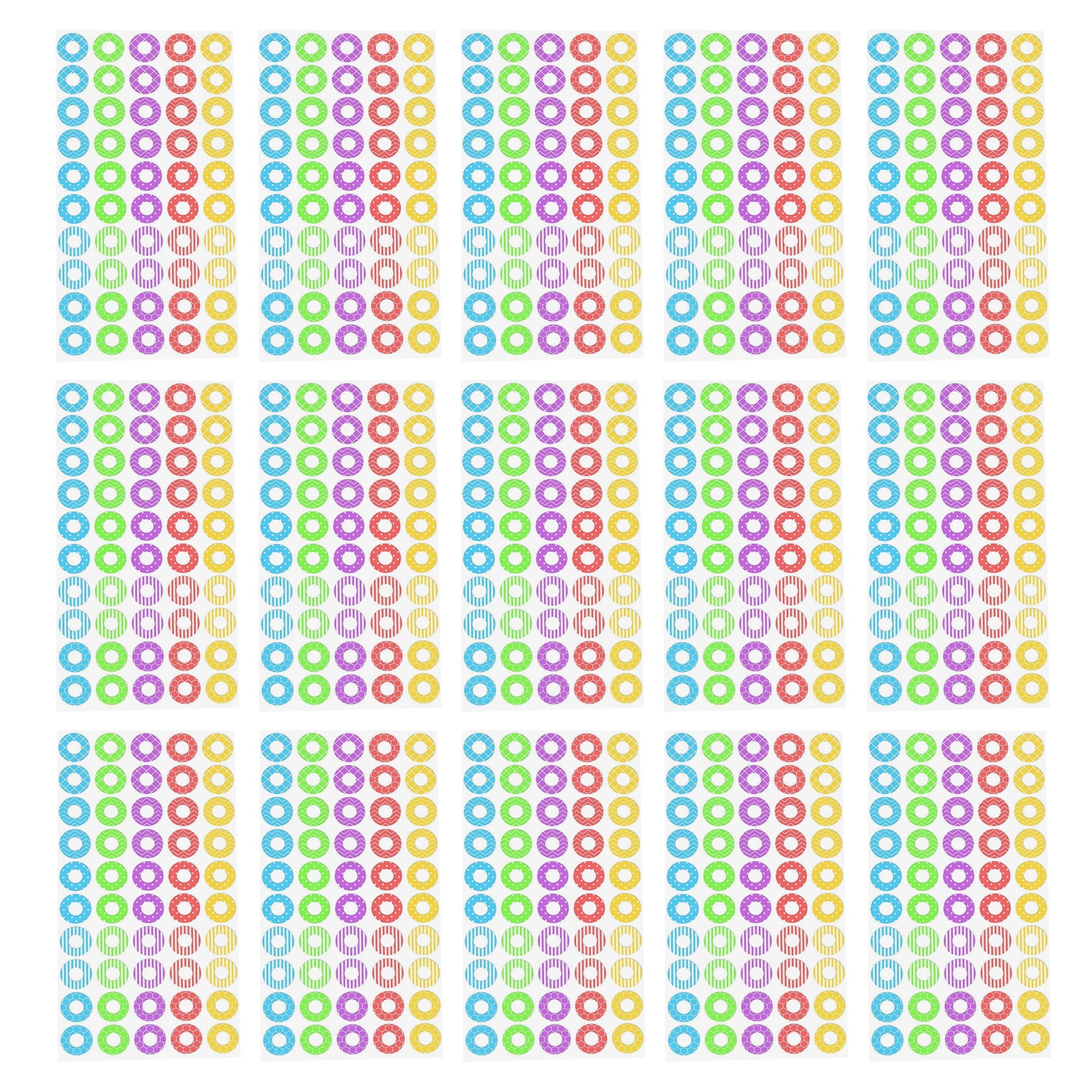 750pcs Hole Punch Reinforcement Sticker: Self-Adhesive Reinforcement ...