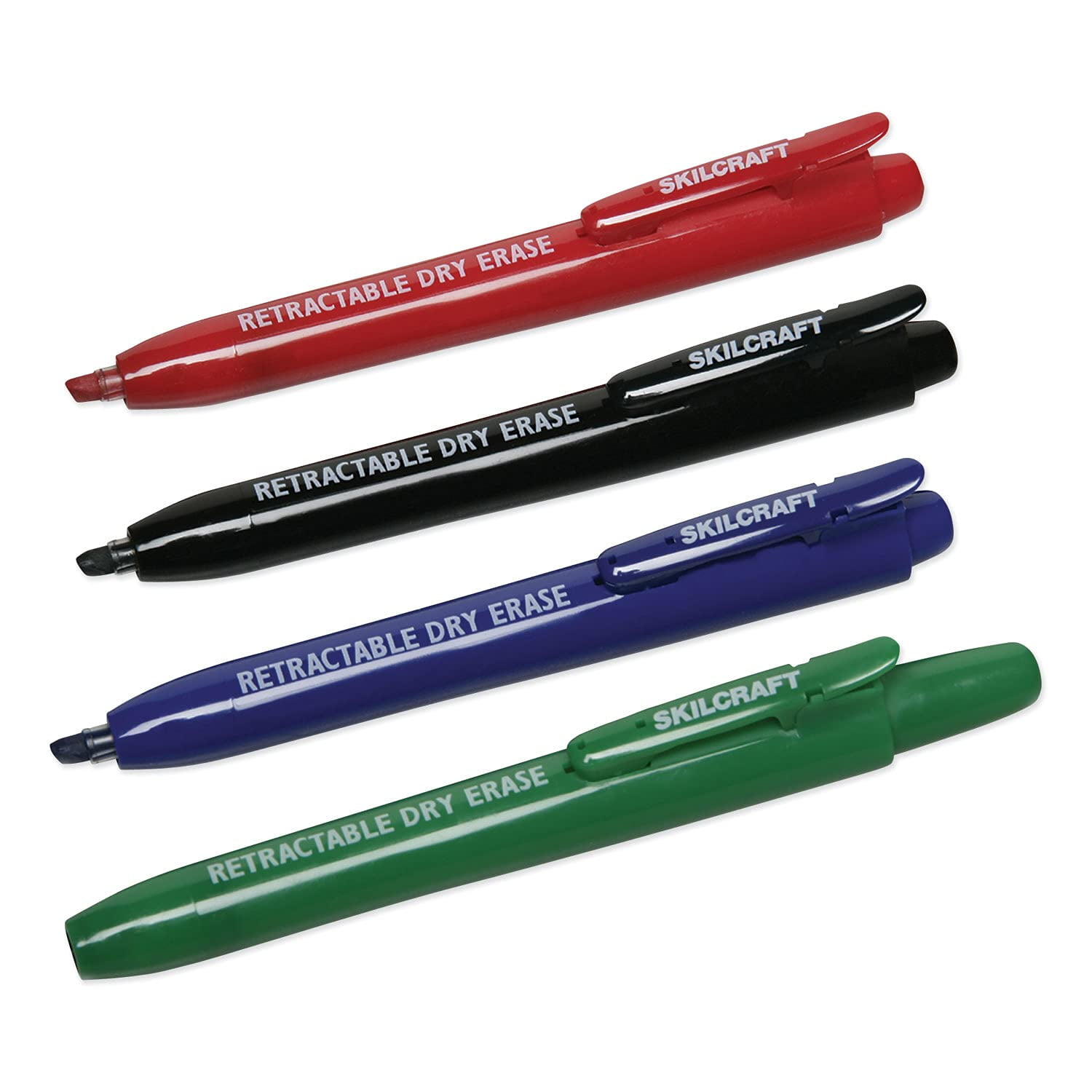 7520015195769 Retractable Chisel Tip Dry Erase Marker 4 units - Walmart.com