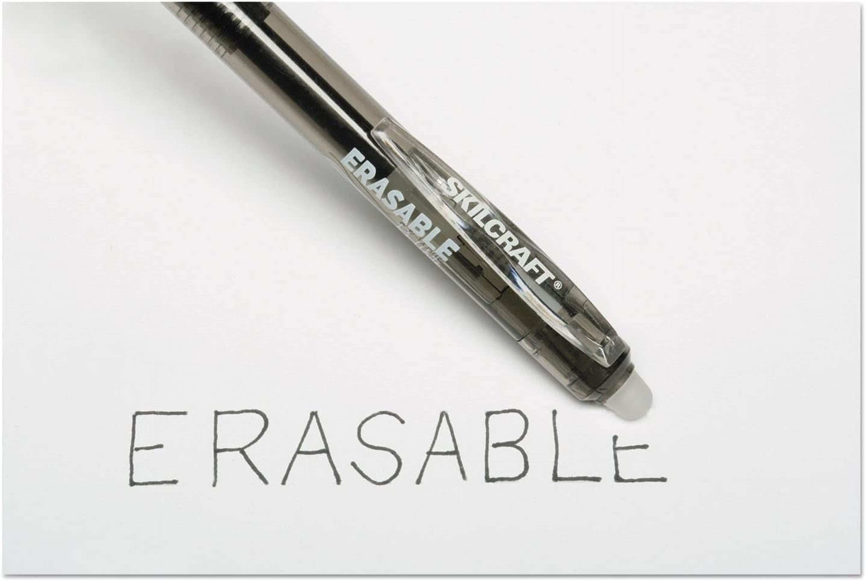 7520016580692 SKILCRAFT Erasable Re-Write Gel Pen, Retractable, Medium ...