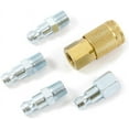 75326 Air Fitting Plugs and Coupler Value Pack, Tru-Flate , 1/4-Inch ...