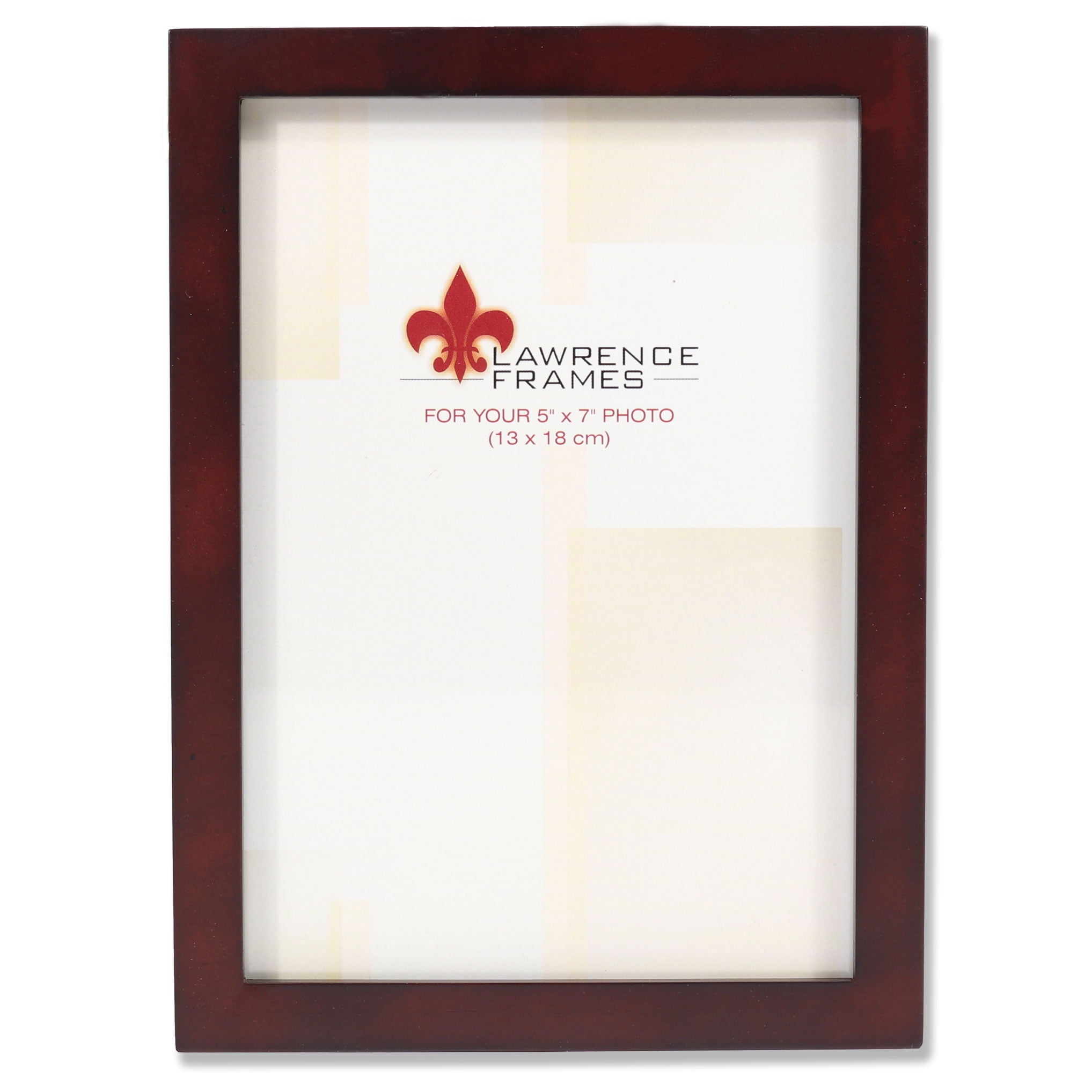 Lawrence Frames Espresso Wood Picture Frame, 5x7, Brown, Tabletop and ...
