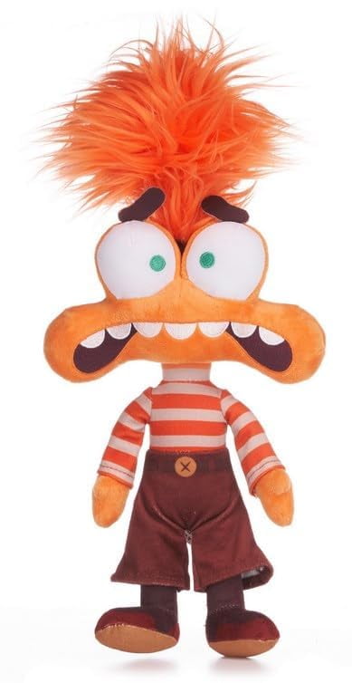 756HUYTG Stuffed Animals,Toyworld Inside Out 2 Soft Toy Anger Plush 12 ...