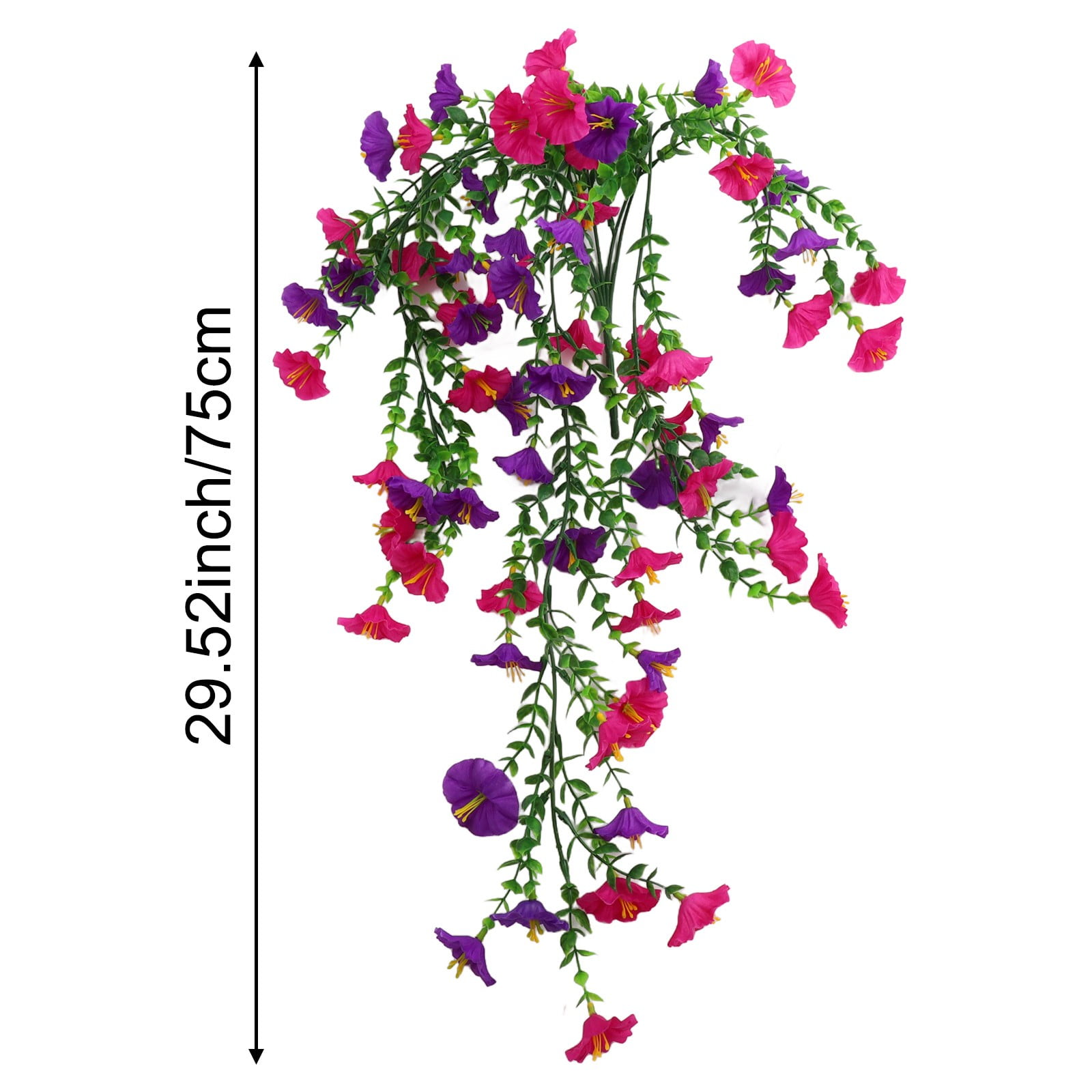 75Cm Violet Artificial Flower Party Decoration Artificial Flowers Fake ...