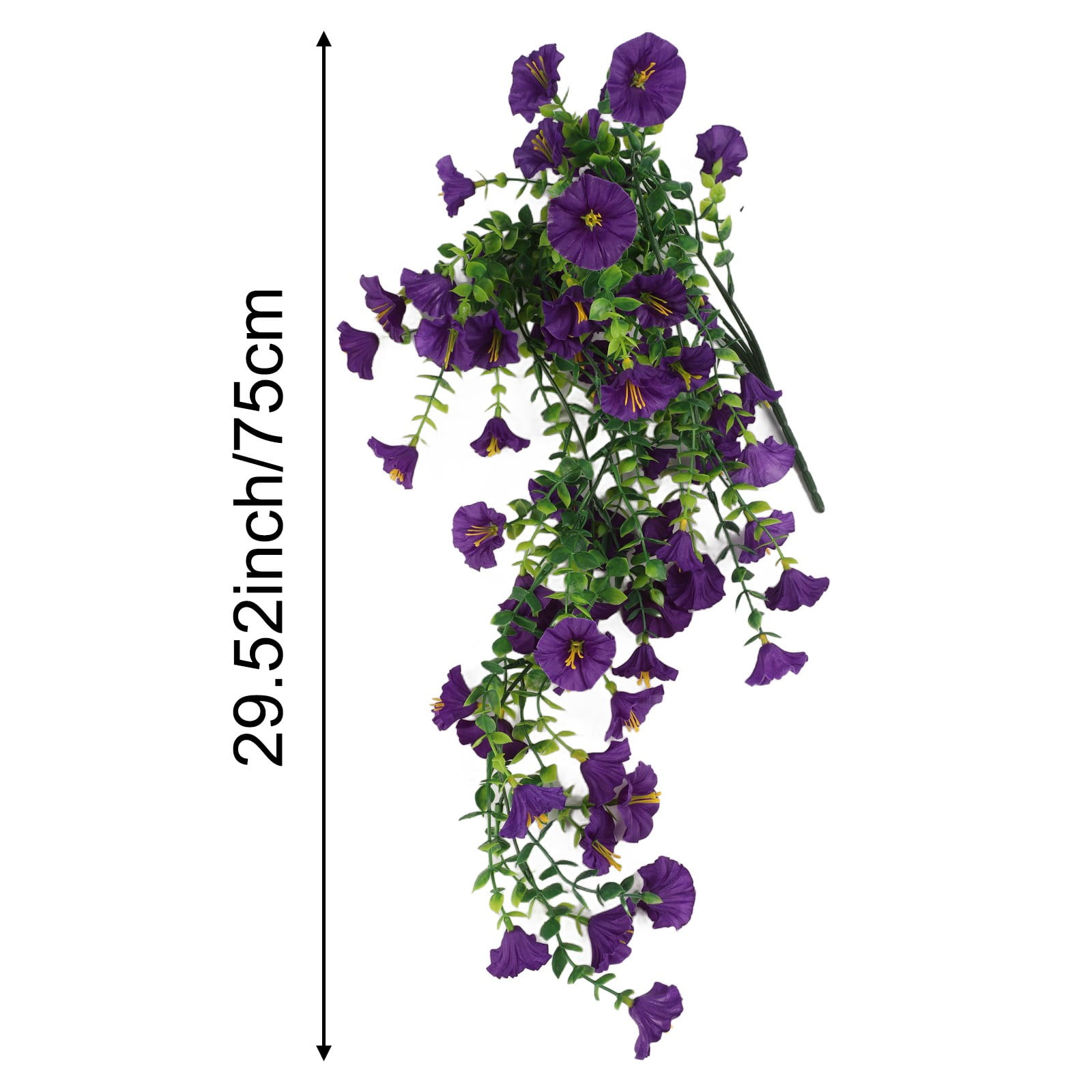 75Cm Violet Artificial Flower Party Decoration Artificial Flowers Fake ...