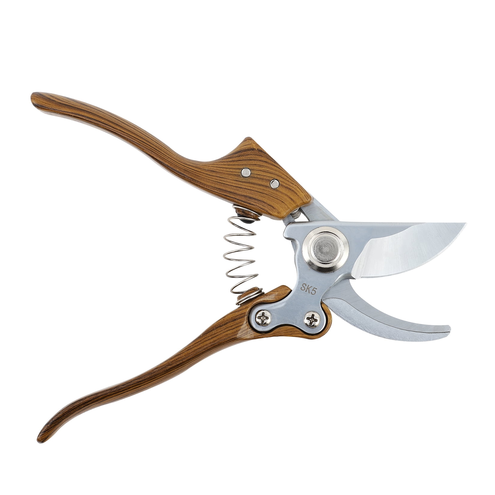 75Cr1 Blades Garden Shears with Aluminum Alloy Handle, Ergonomic Hand ...