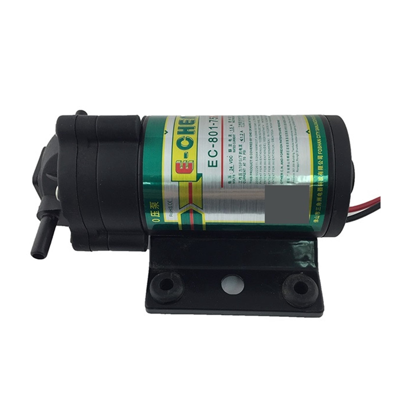 75GPD 0.85L/Min At 70PSI Diaphragm Water Booster Pump Self-Priming Food ...