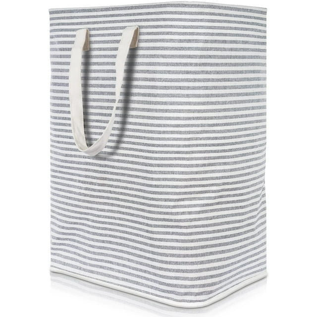 75L Standalone Clothes & Toy Basket with Extended Carry Handles Large ...