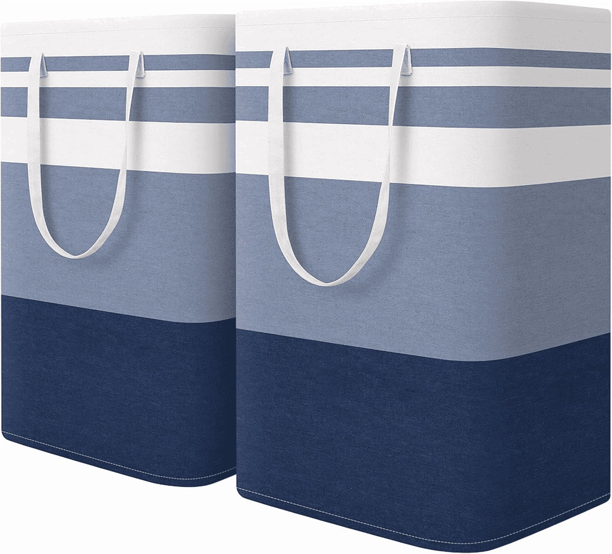 75L Waterproof 2-Pack Laundry Hampers, Laundry Basket Set, Gradient ...