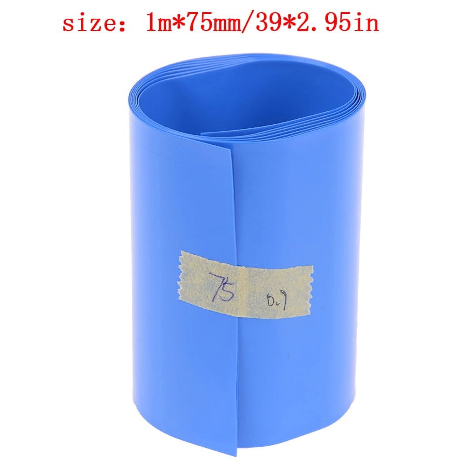 (75MM) 18650 Li-ion Battery Heat Shrink Tube Wrap Skin PVC Shrinkable ...