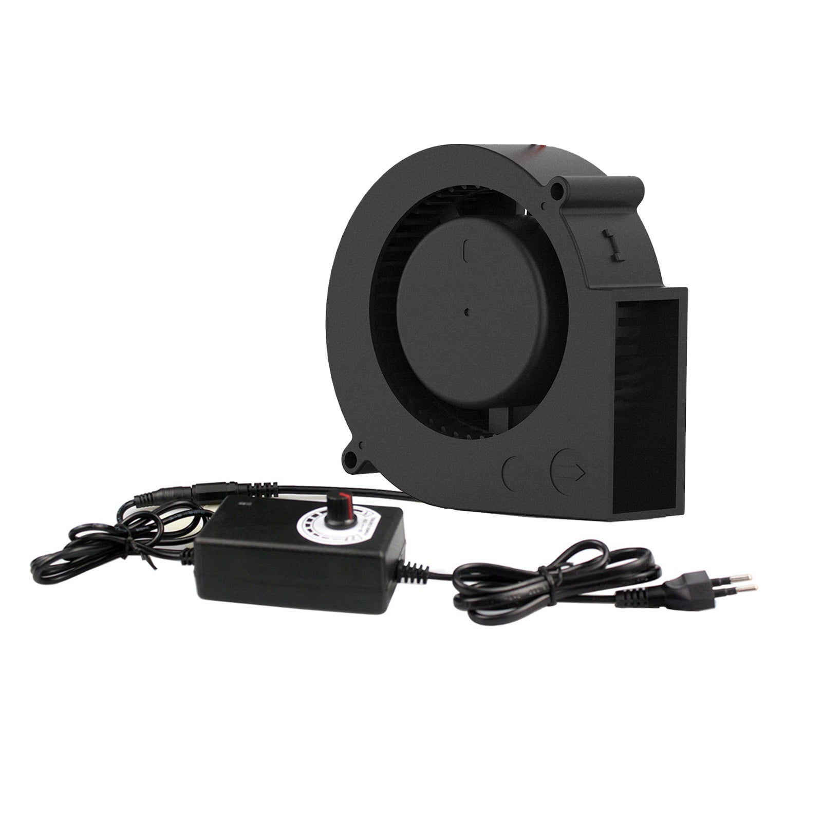 75MM Turbo Blower Fan 12V DC Female Connector 75X75X30mm Centrifugal ...