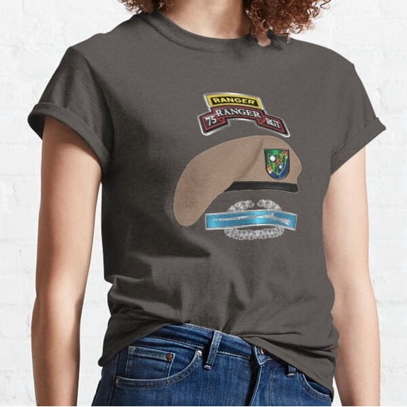 75Th Ranger Regiment Combat Classic T-shirt - Walmart.com