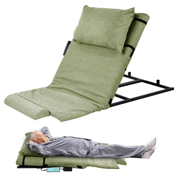 75cm Electric Lift Bed Backrest w/ Memory Cushion & Foot Rest - 600lbs ...