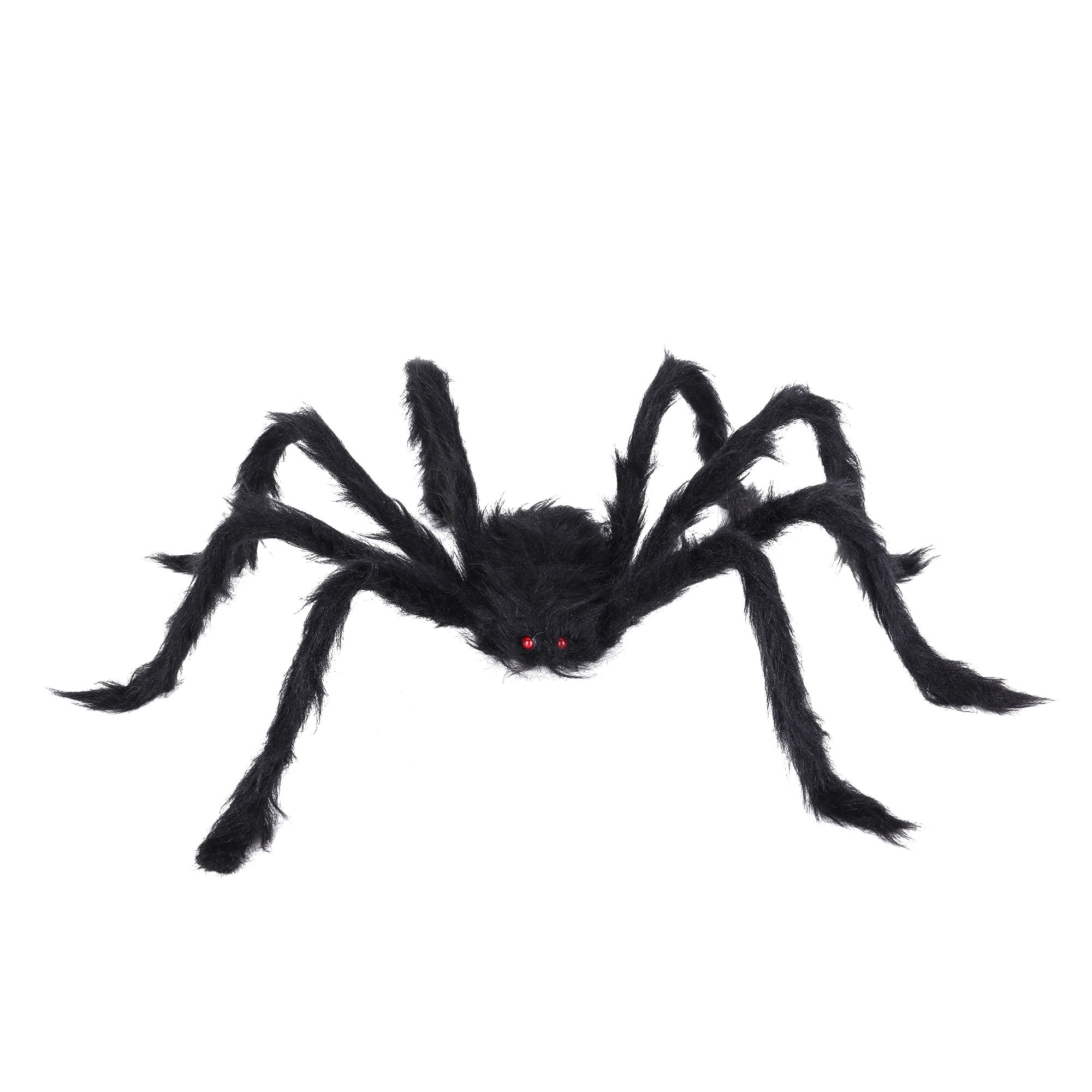 75cm Giant Spider Halloween Outdoor Decorations, Realistic Hairy Large ...