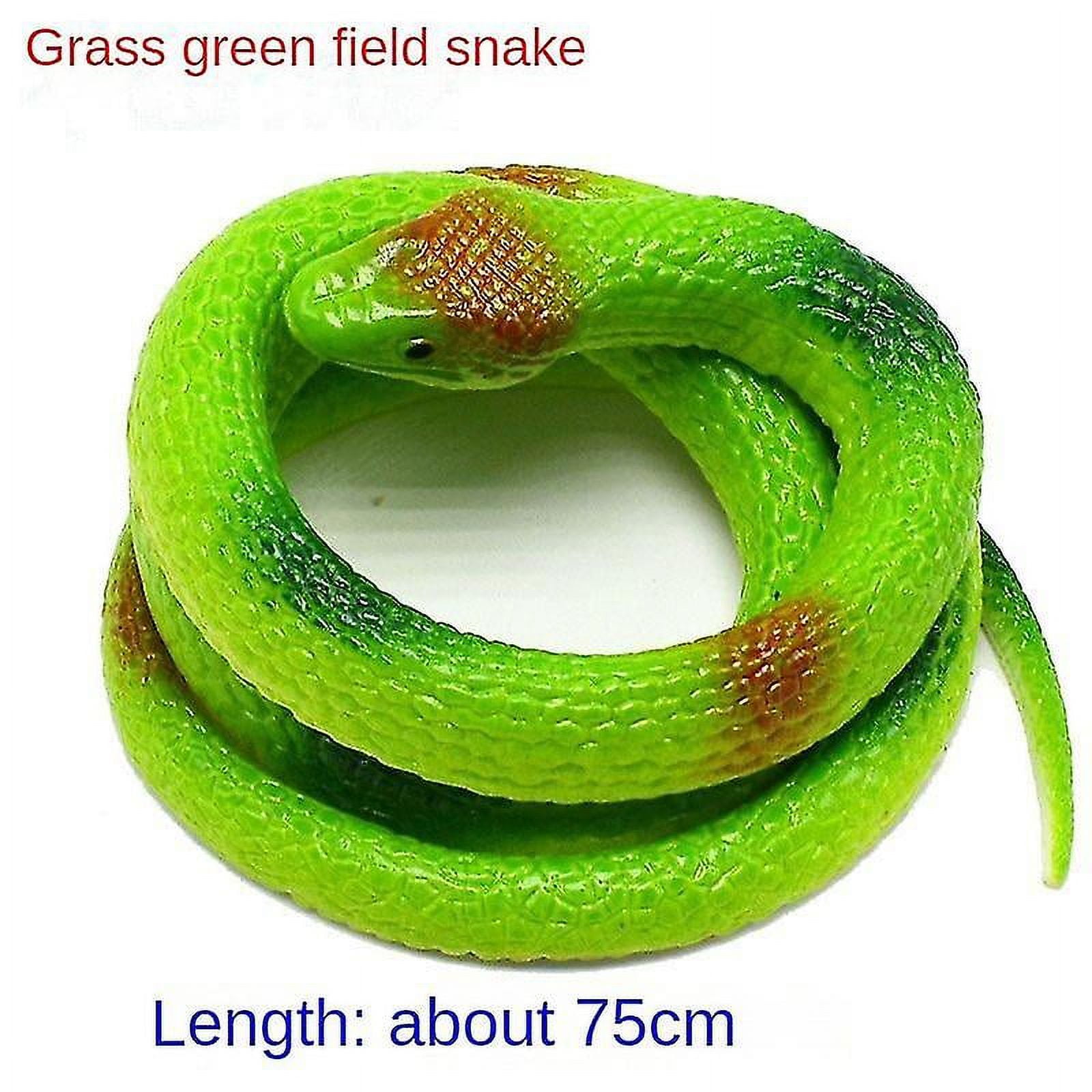 75cm Rubber Snakes Realistic Trick Toy Small Snakes Simulation Snake ...
