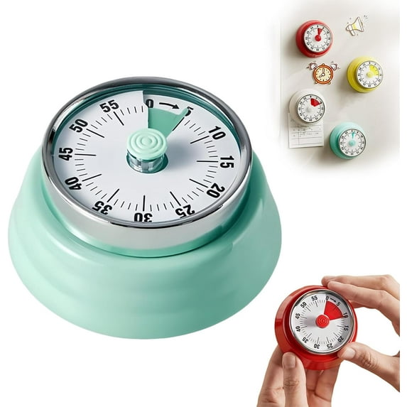 75db Loud Mechanical Timer, Cute Cooking Kitchen Timers with Magnetic ...