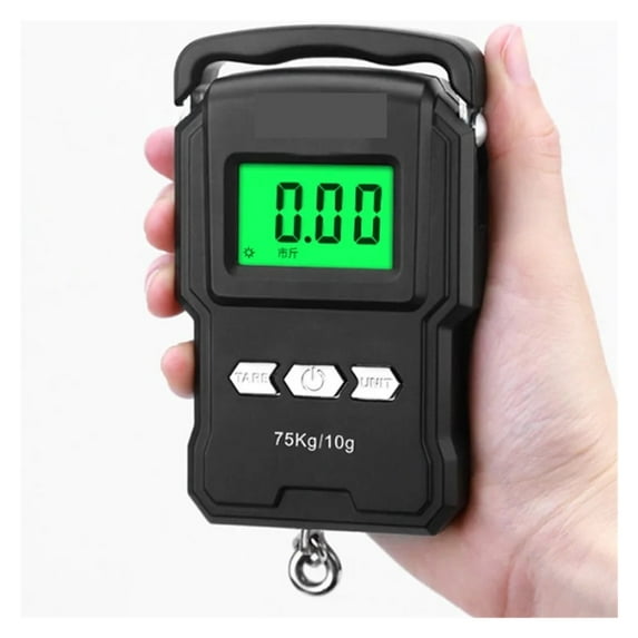 75kg/10g Portable LCD Electronic Hand Scale, Handheld Electronic Scale ...