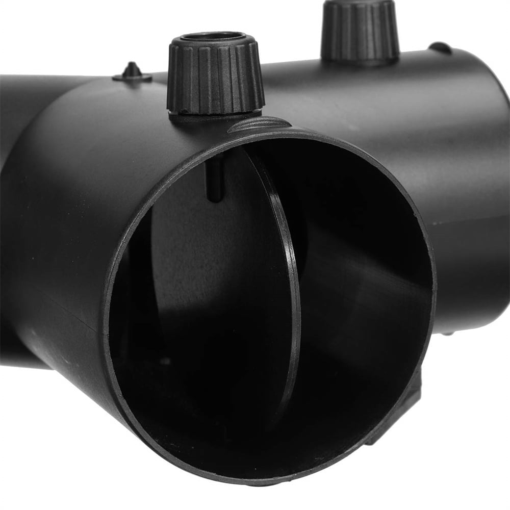 75mm Air Vent Ducting Y Style Outlet Connector w/ Vavle Flap For ...