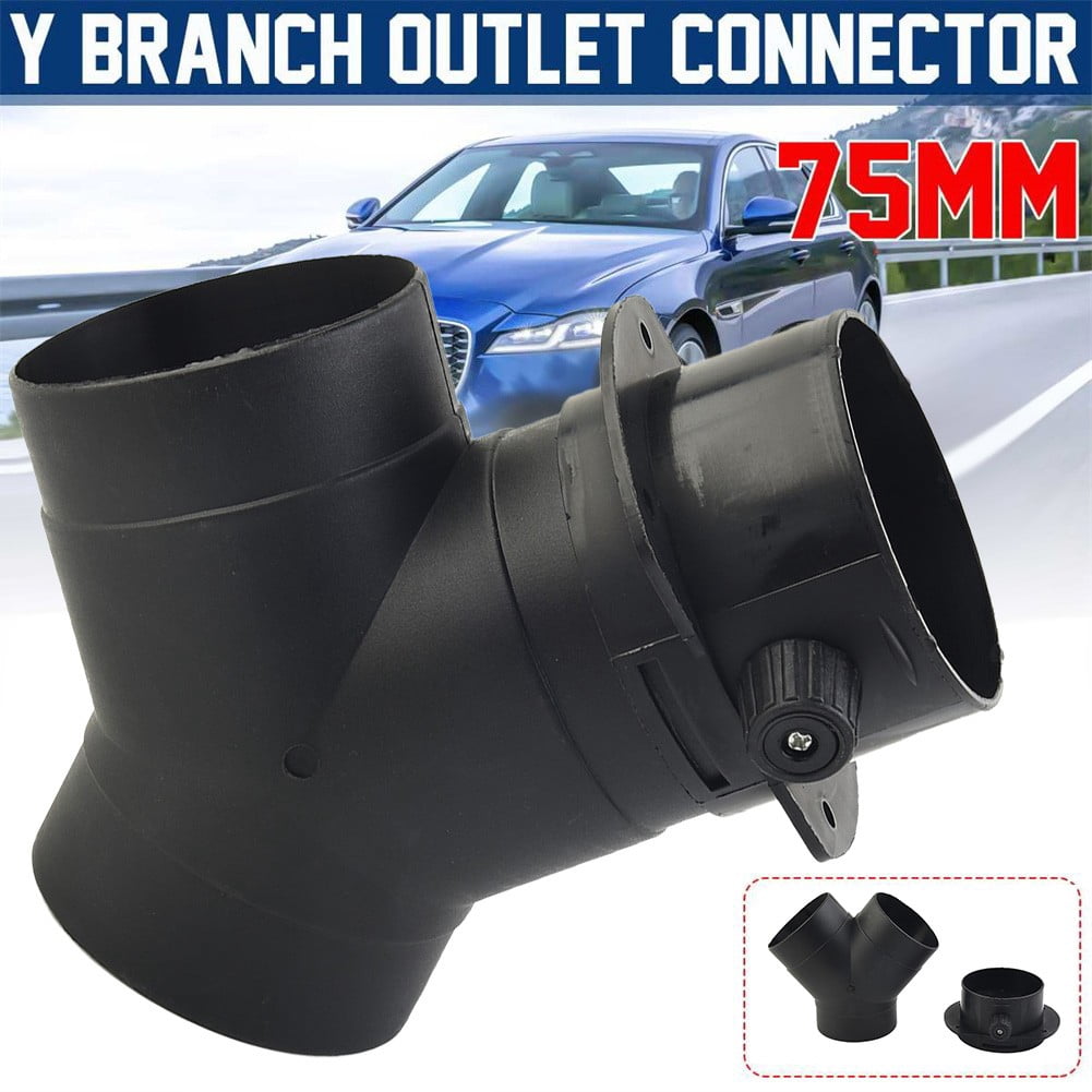 75mm,Air-Vent Y-Branch Outlet Connector Vavle Flap for Webasto Air ...