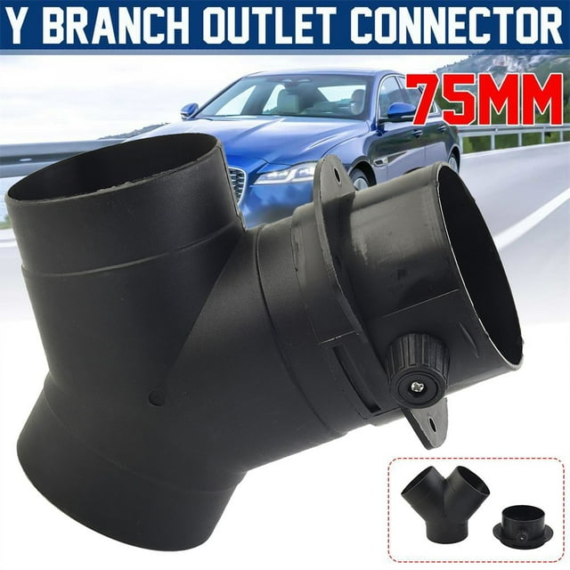 75mm,Air-Vent Y-Branch Outlet Connector Vavle Flap for Webasto Air ...
