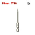 75mm Hollow for Torx Screwdriver Bit Hex Shank-T40 Tool for Exact Screw ...