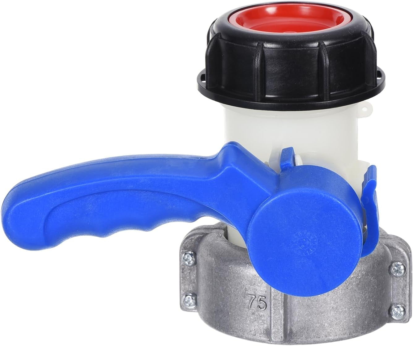 75mm IBC Tote Tank Adapter DN50, Heavy 1000L IBC Tote Adapter Butterfly ...