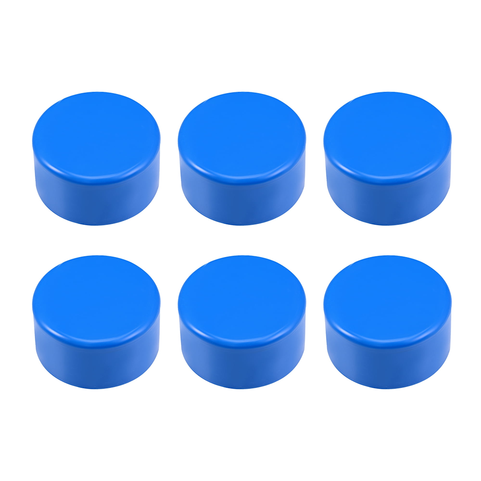 75mm PVC Pipe Cap Fitting, Slip End Caps DWV(Drain Waste Vent) Blue 6 ...