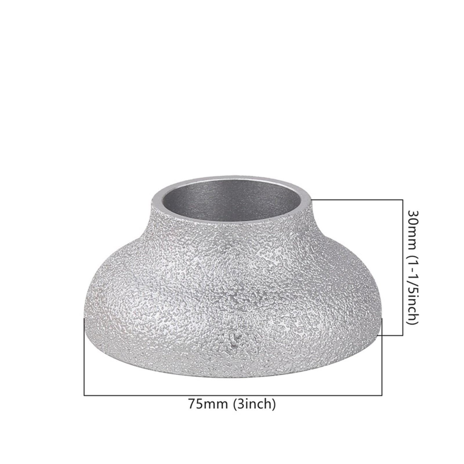 75mm Vacuum Brazed Diamond Hand Profile Wheel Bore 22mm Dry Or Wet ...