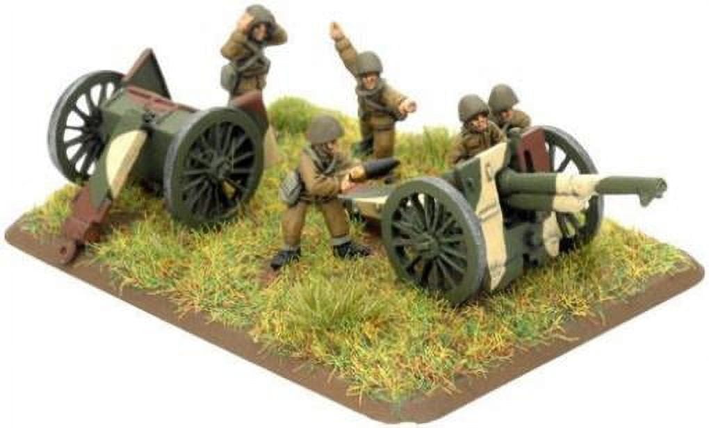 Flames of War 75mm wz.1897 gun Polish Early War Miniatures PL570 ...