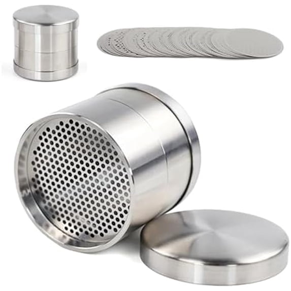 75pcs Portable Stainless Steel Diamond Sorting Sieve Plates, Diamond ...