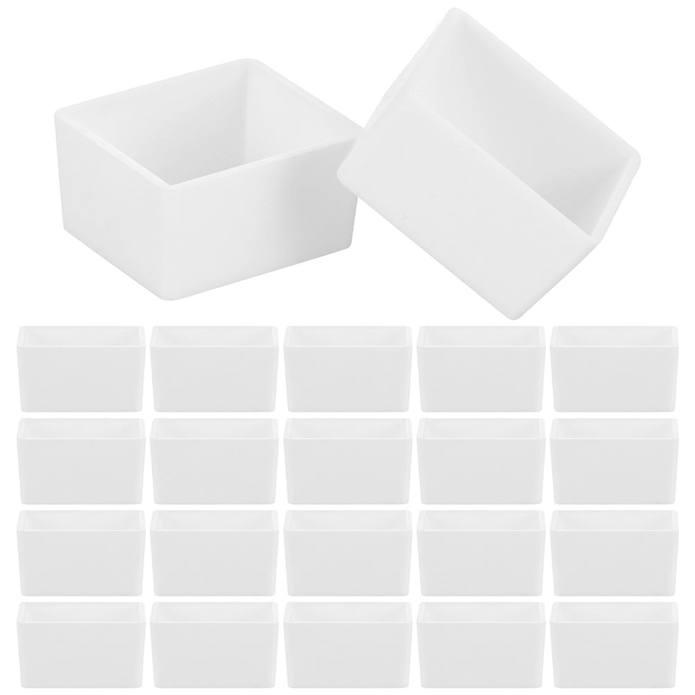 75pcs Empty Watercolor Paint Pans Half Size Plastic Painting Pans Set ...