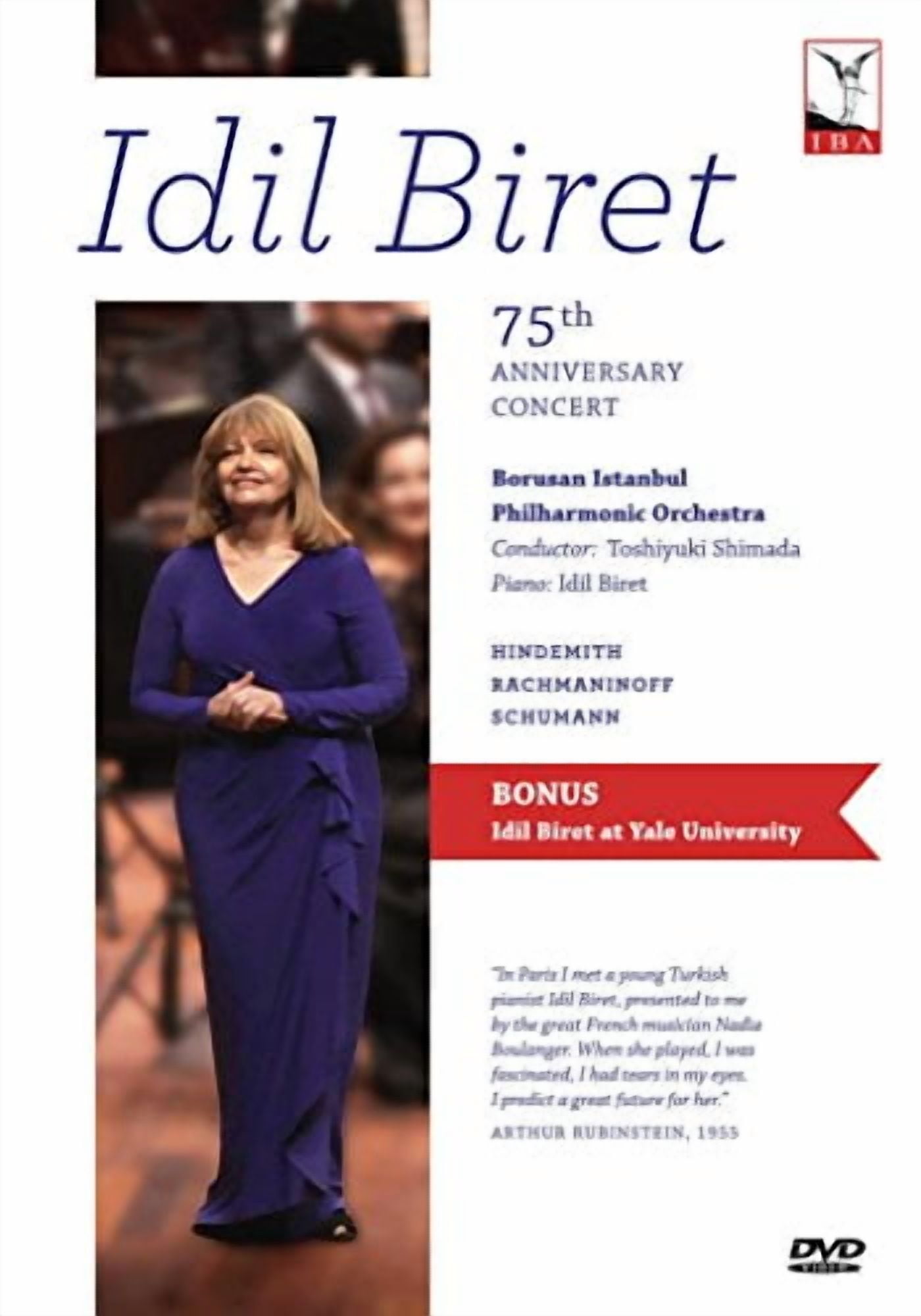 75th Anniversary Concert (DVD), Idil Biret Archive, Music & Performance ...