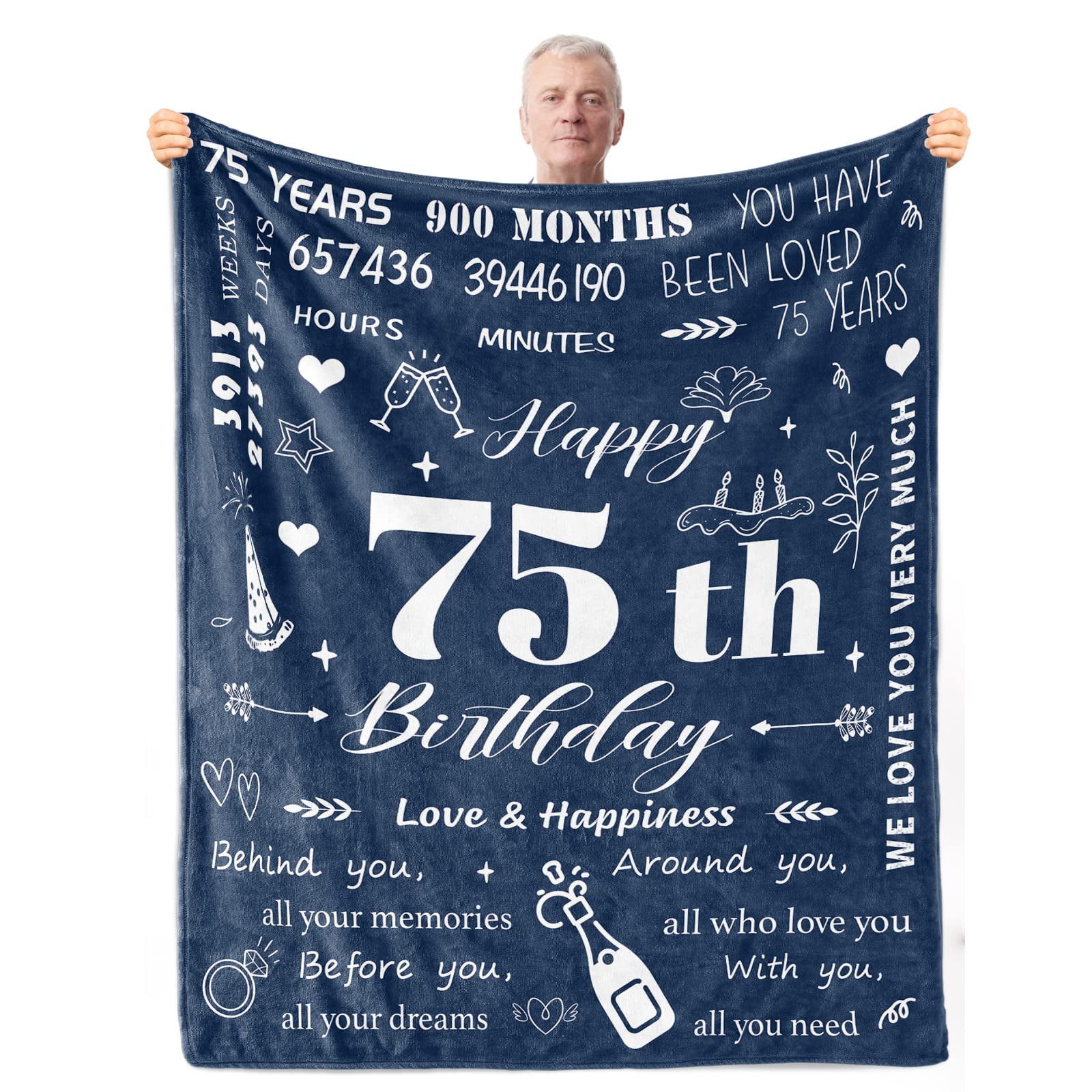 75th Birthday Gifts for Men, Men 75th Birthday Decorations, 75th ...