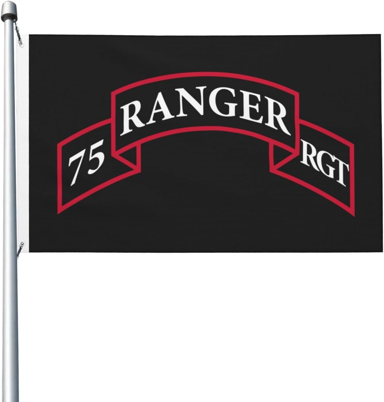 75th Ranger Regiment SSI Flag 3x5 FT Double Sided Outdoor Flags Banners ...