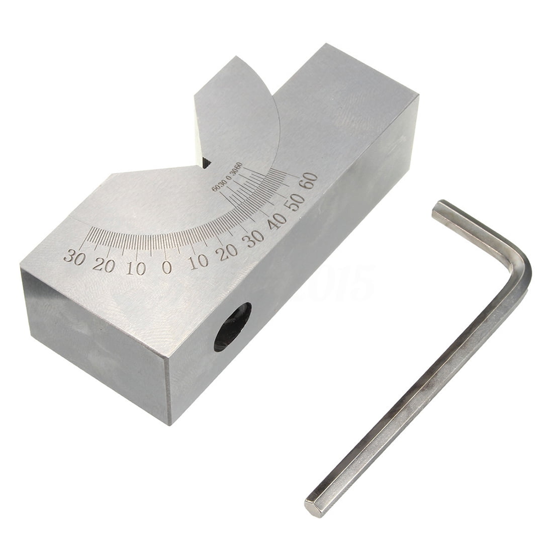 75x25x32mm Precision Mini Adjustable Angle V Block Milling 0 Degree To ...