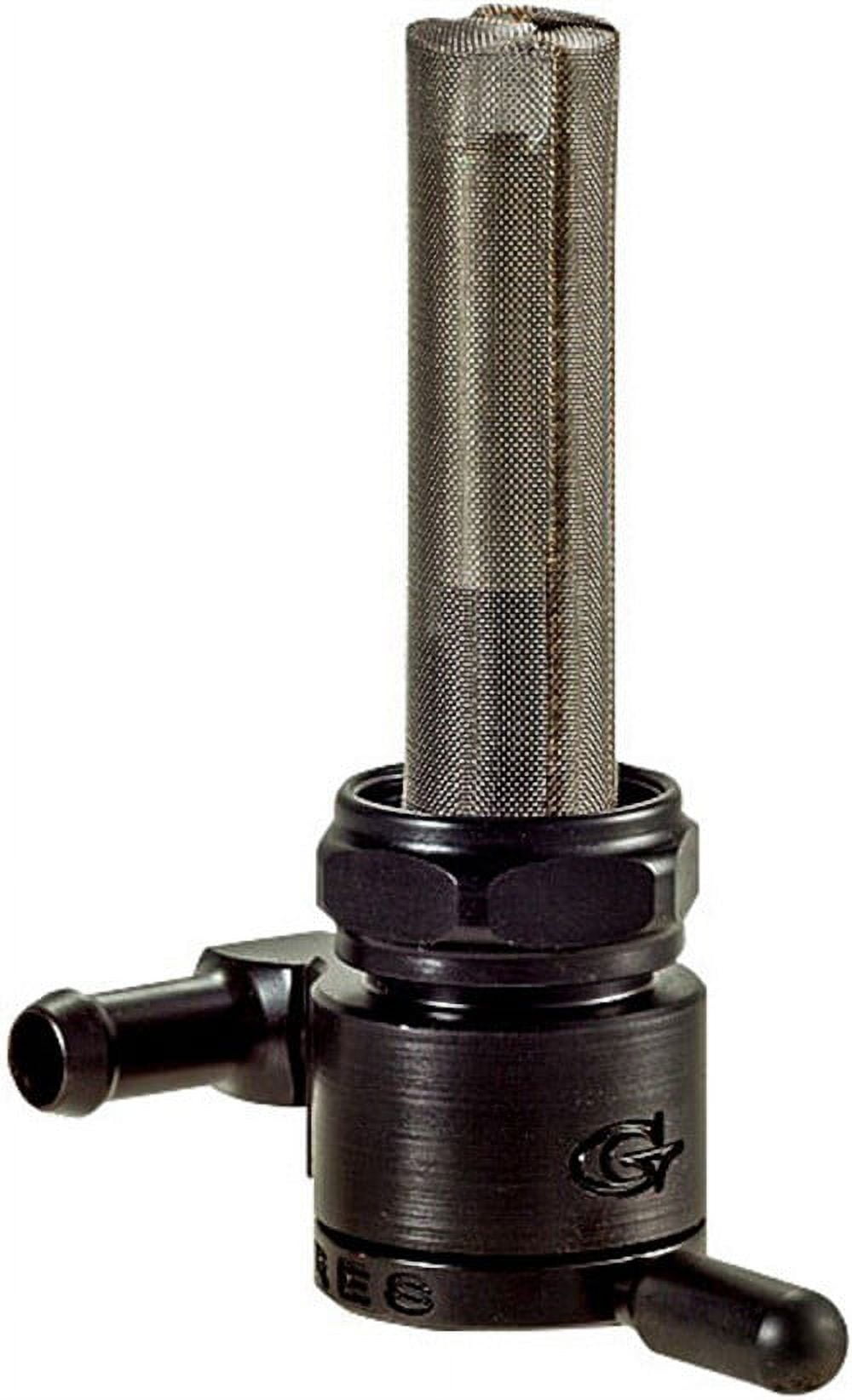 76-312F-BLK Golan 22mm Petcock Forward Black 5/16 Hose - Walmart.com