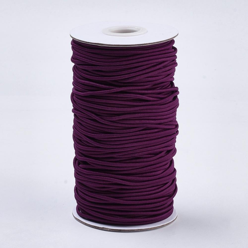 76.55 yards Round Elastic Cord with Fibre Outside and Rubber Inside ...