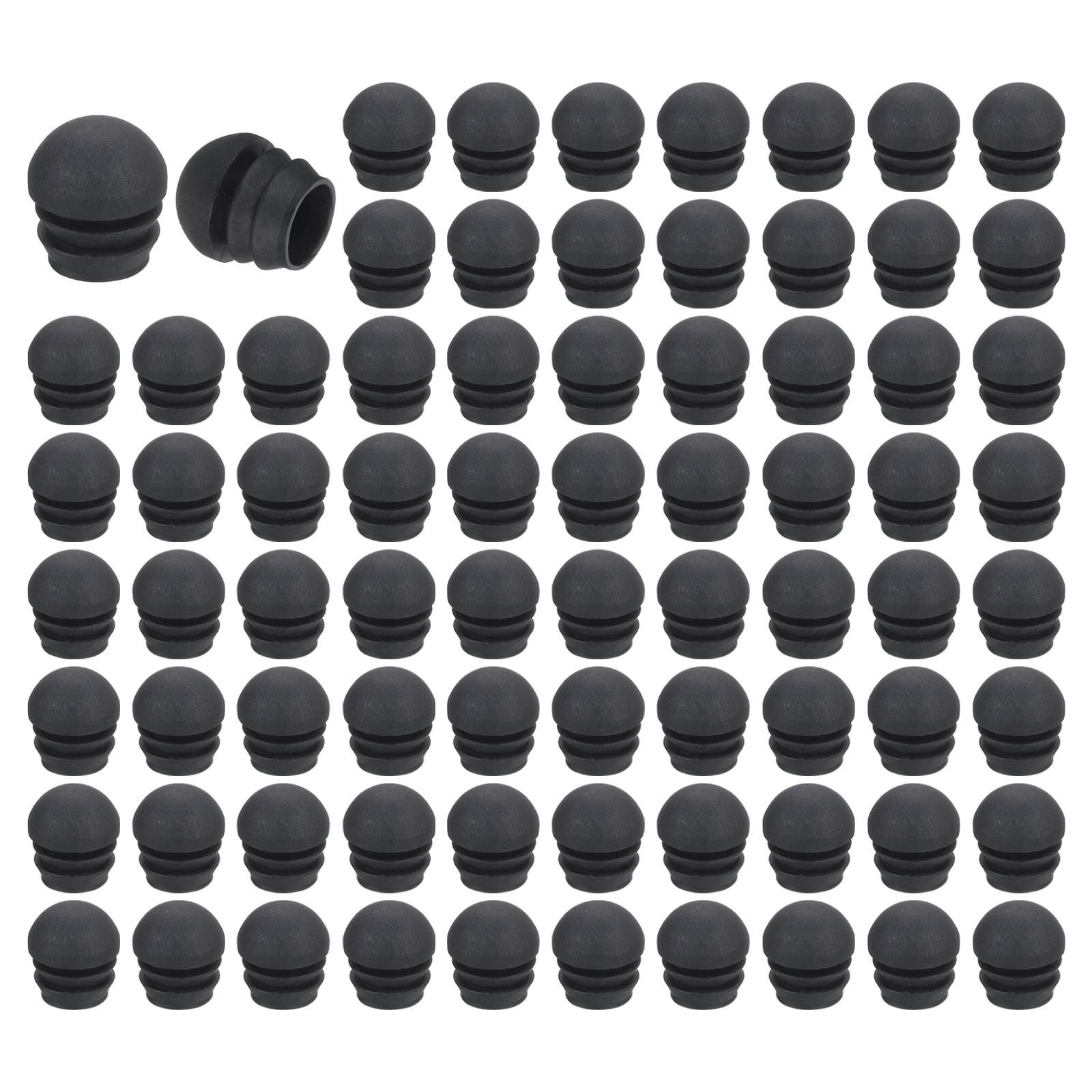 76 Pcs Round Plastic Plug, Furniture Legs Pipe Insert for Chair, Sofa ...