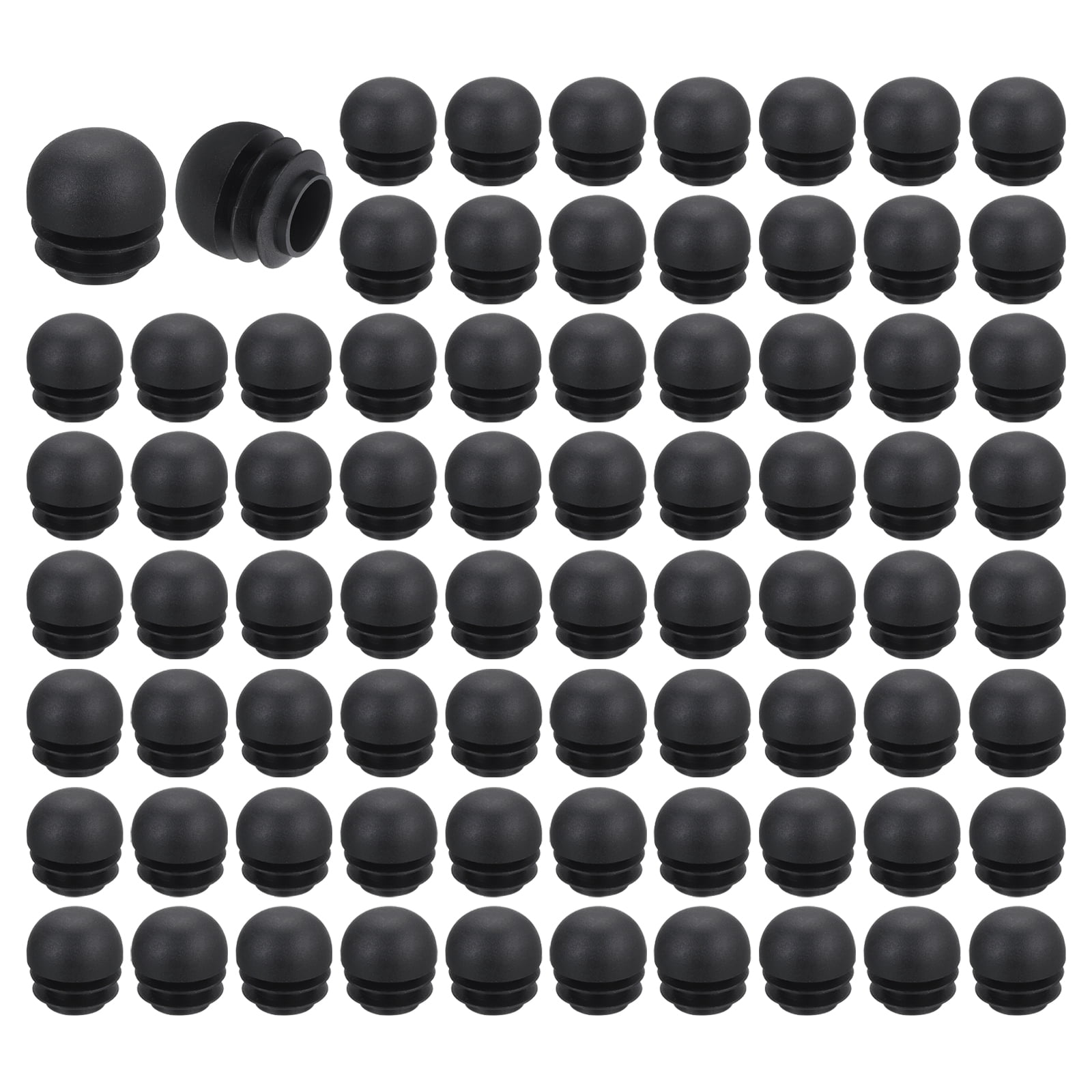 76 Pcs Round Plastic Plug, Furniture Legs Pipe Insert for Chair, Sofa ...