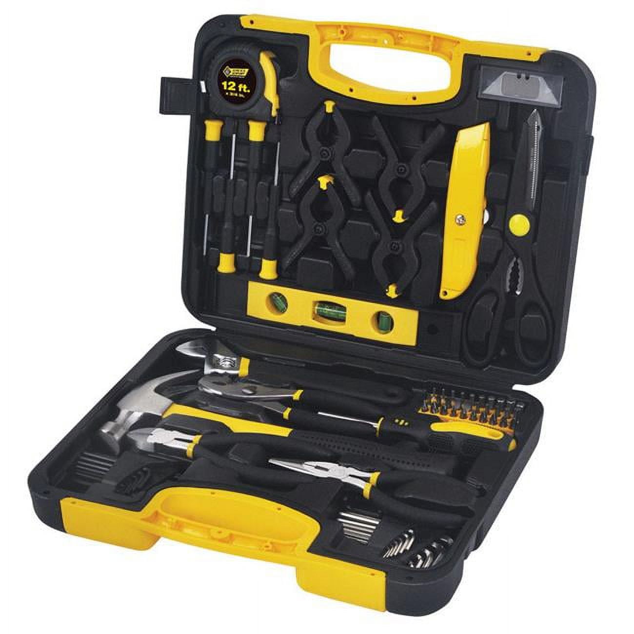 76 Piece Multi-Tool Set, Black & Yellow - Walmart.com