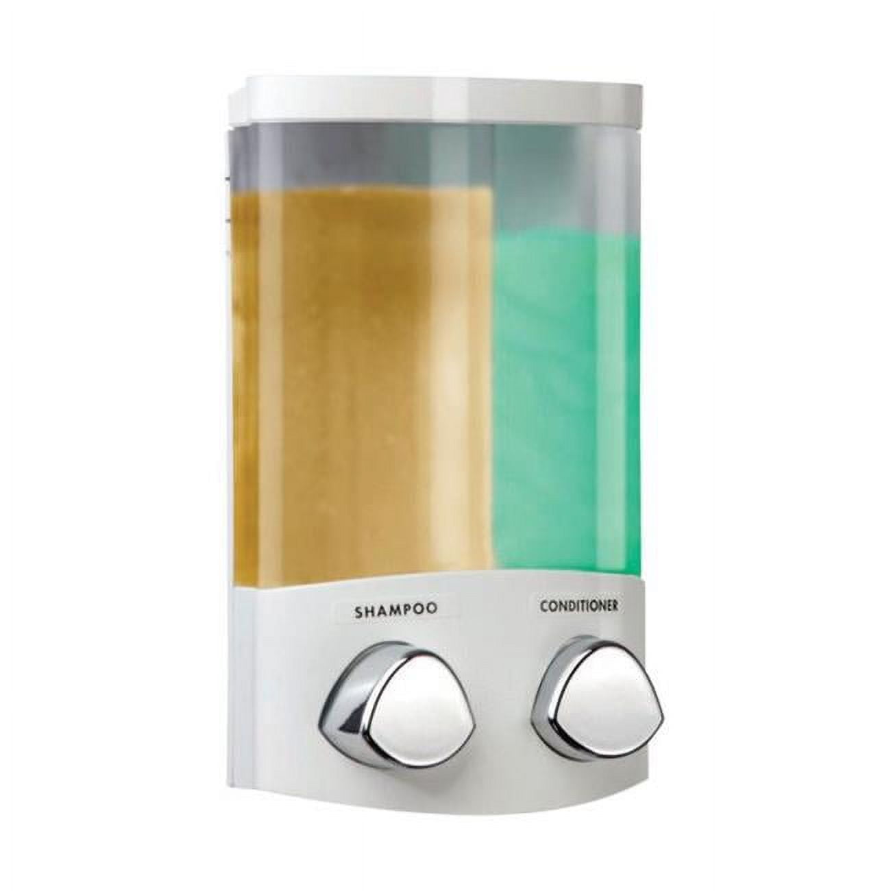 76254-1 Euro Duo Dispenser 2 Chamber White - Walmart.com