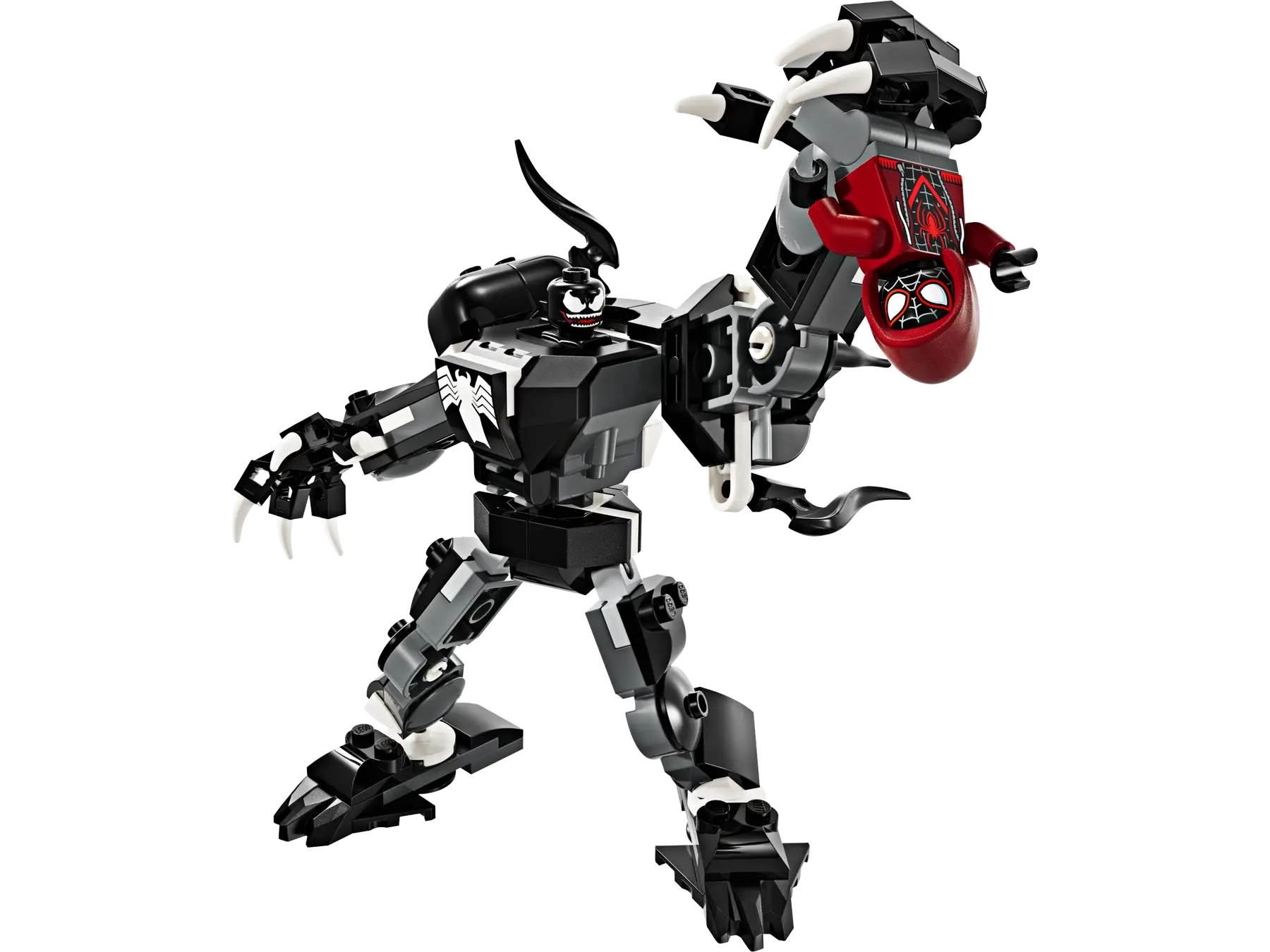 (76276) Venom Mech Armor vs. Miles Morales, Action Figures Building ...