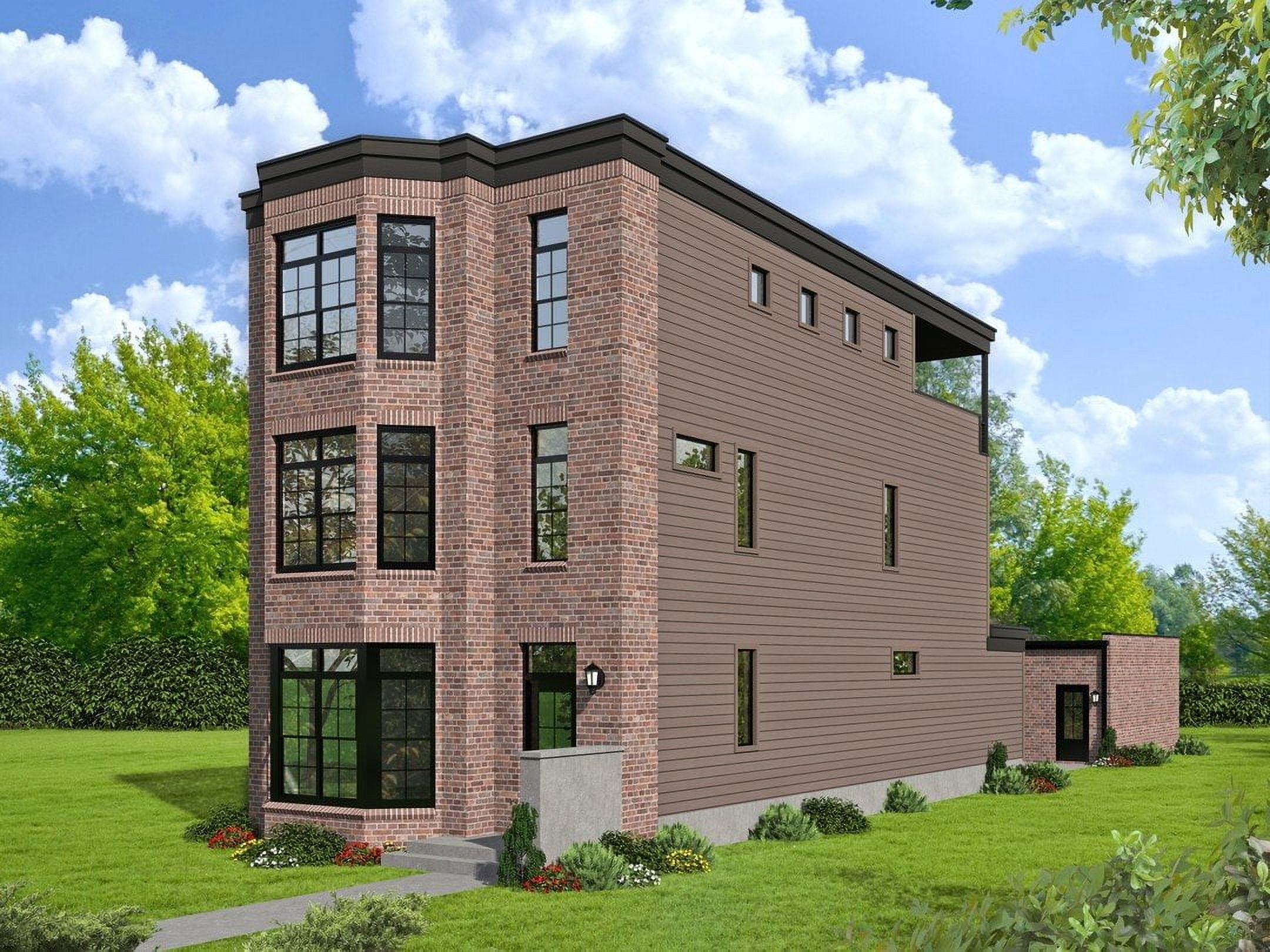 763-1018: Country Modern 3 Bed, 4 Bath Luxury Home Plan, 2843 Sq Ft: Full Blueprints with ...