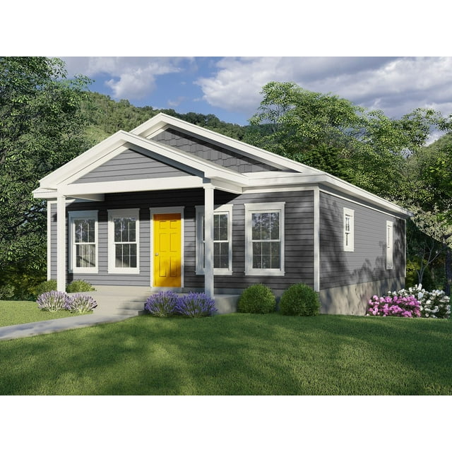 763-12041: Traditional Country 3 Bed, 2 Bath Luxury Home Plan, 1204 Sq Ft: Full Blueprints with ...