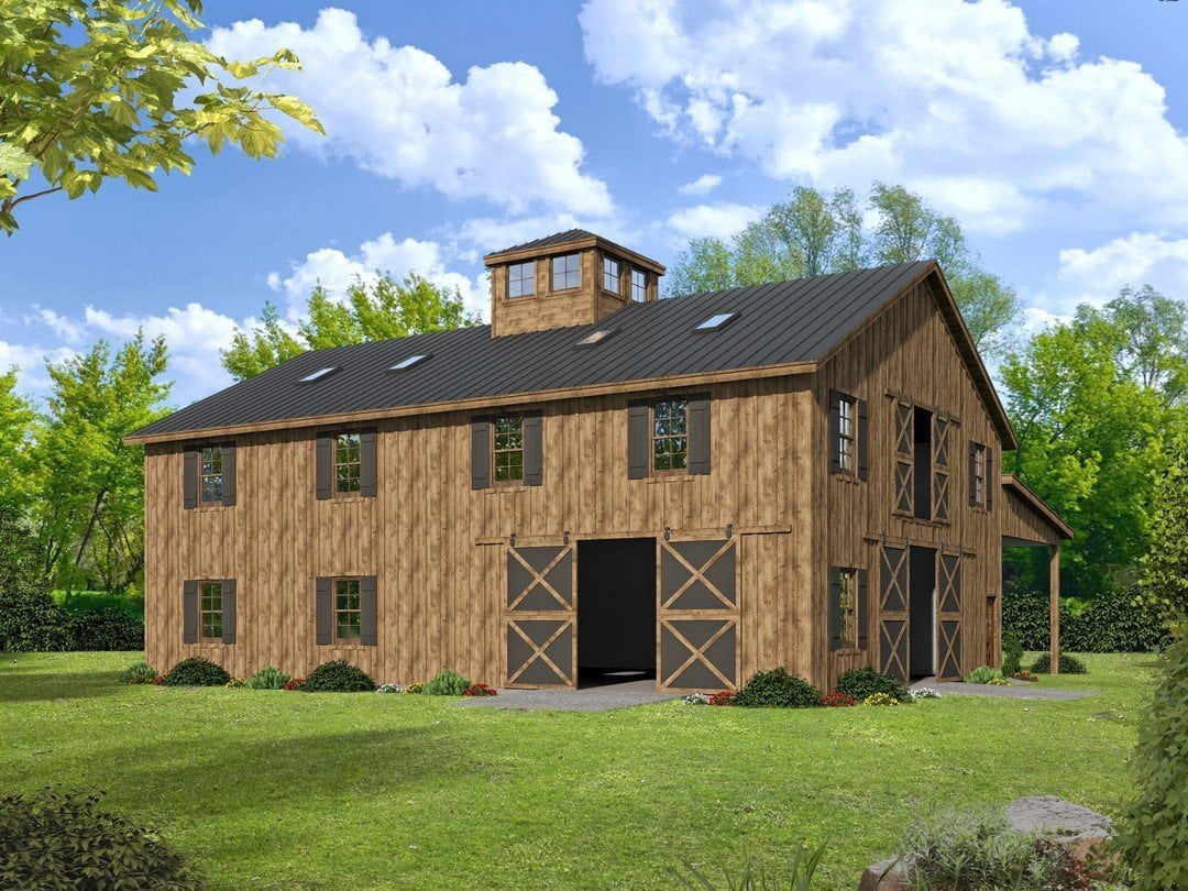 763-24001: Traditional Barn & outbuilding 0 Bed, 0 Bath Luxury Home ...