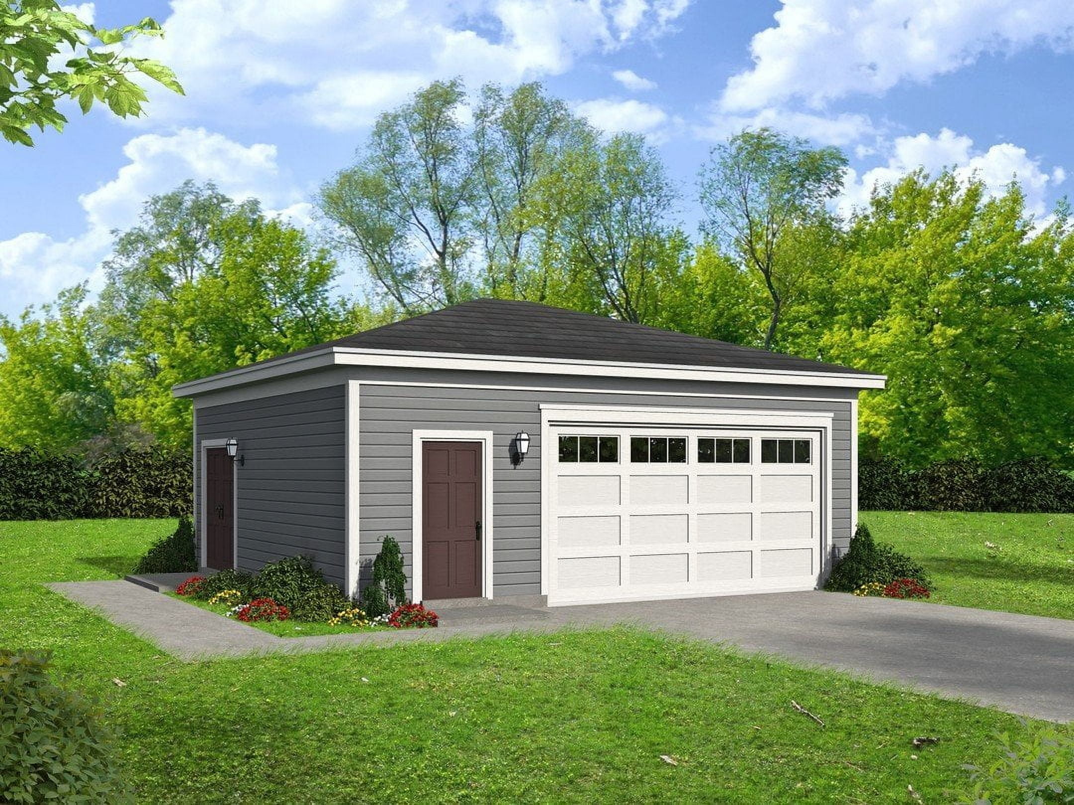 763-6481: Garage Traditional 0 Bed, 0 Bath Luxury Home Plan, 0 Sq Ft ...
