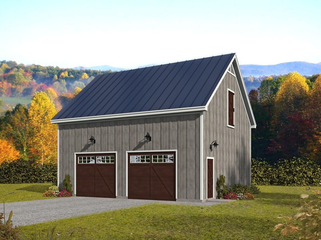 763-896: Traditional Barn & outbuilding 0 Bed, 0 Bath Luxury Home Plan ...
