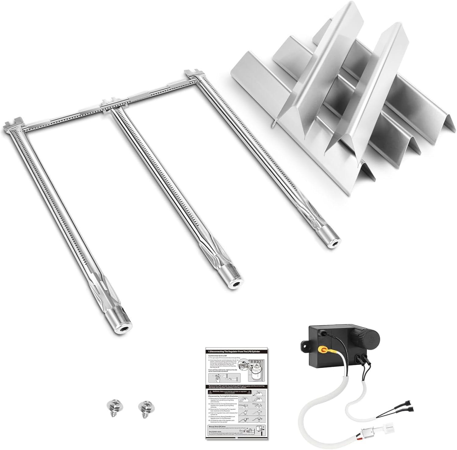 7636 Flavorizer Bars 15.3 Inches 69787 Burner Tube 18 Inches and ...